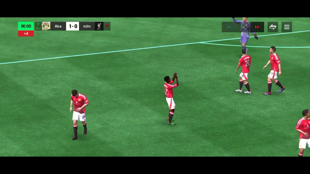 FC mobile Head to Head Online match - YouTube