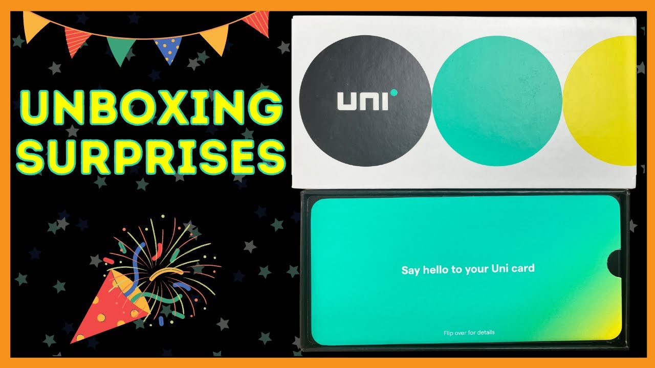 UNI Credit Card Surprises Unboxing | Unlike Other Cards | Uni Pay 1/3 ...