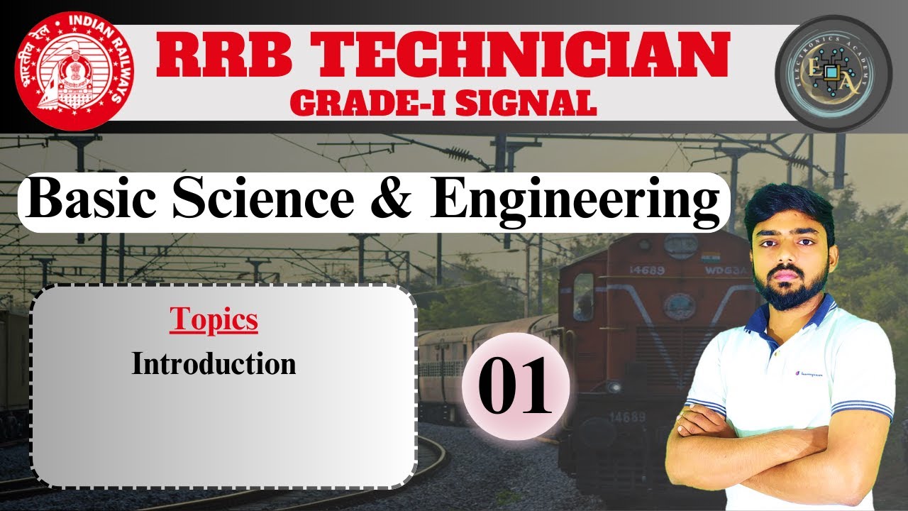 Basic Science & Engineering Classes | RRB Technician Grade-I Signal Class | RRB Technician Class ...