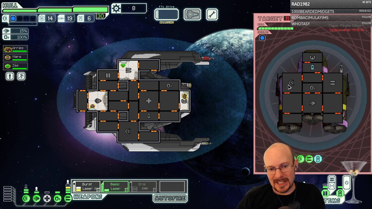 FTL, Multiverse mod for the first time! Jolly Roger, 1st run - YouTube