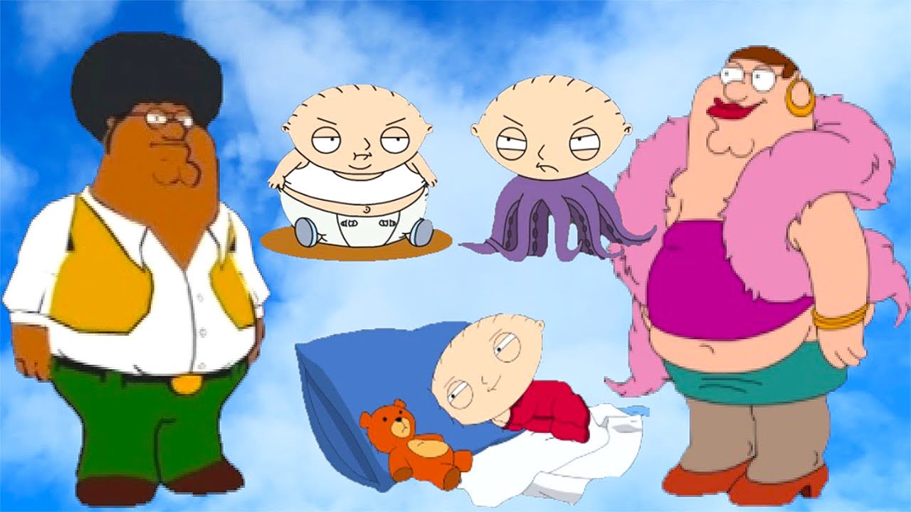 FIND the FAMILY GUY *How to get ALL 5 NEW Family Guy Characters* OBESE ...