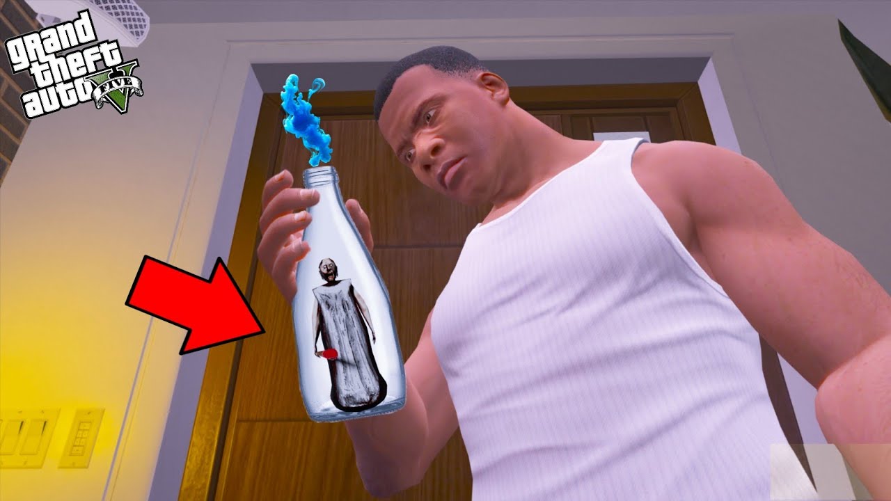 FINALLY I TRAPPED GRANNY SOUL IN MY JAR IN GTA 5 - YouTube