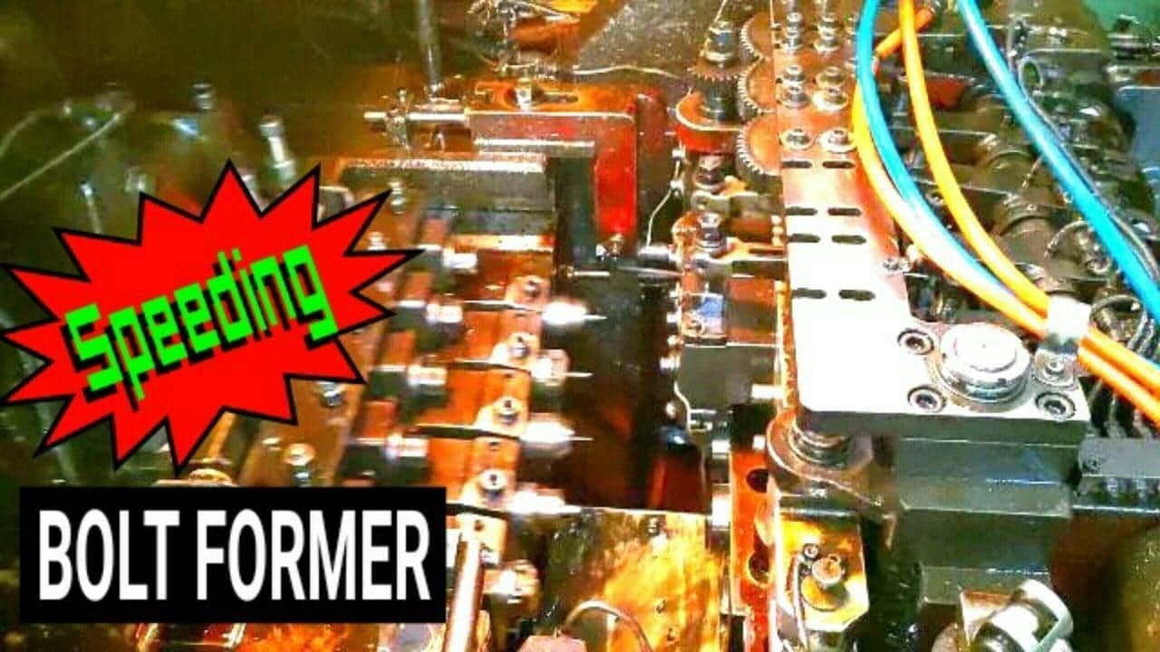 Speeding Up Bolt Former Machine | Bolt Former Machine Tutorial - YouTube