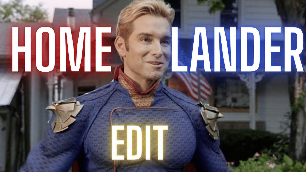 HOMELANDER EDIT // TUFF // AU EDITS - YouTube