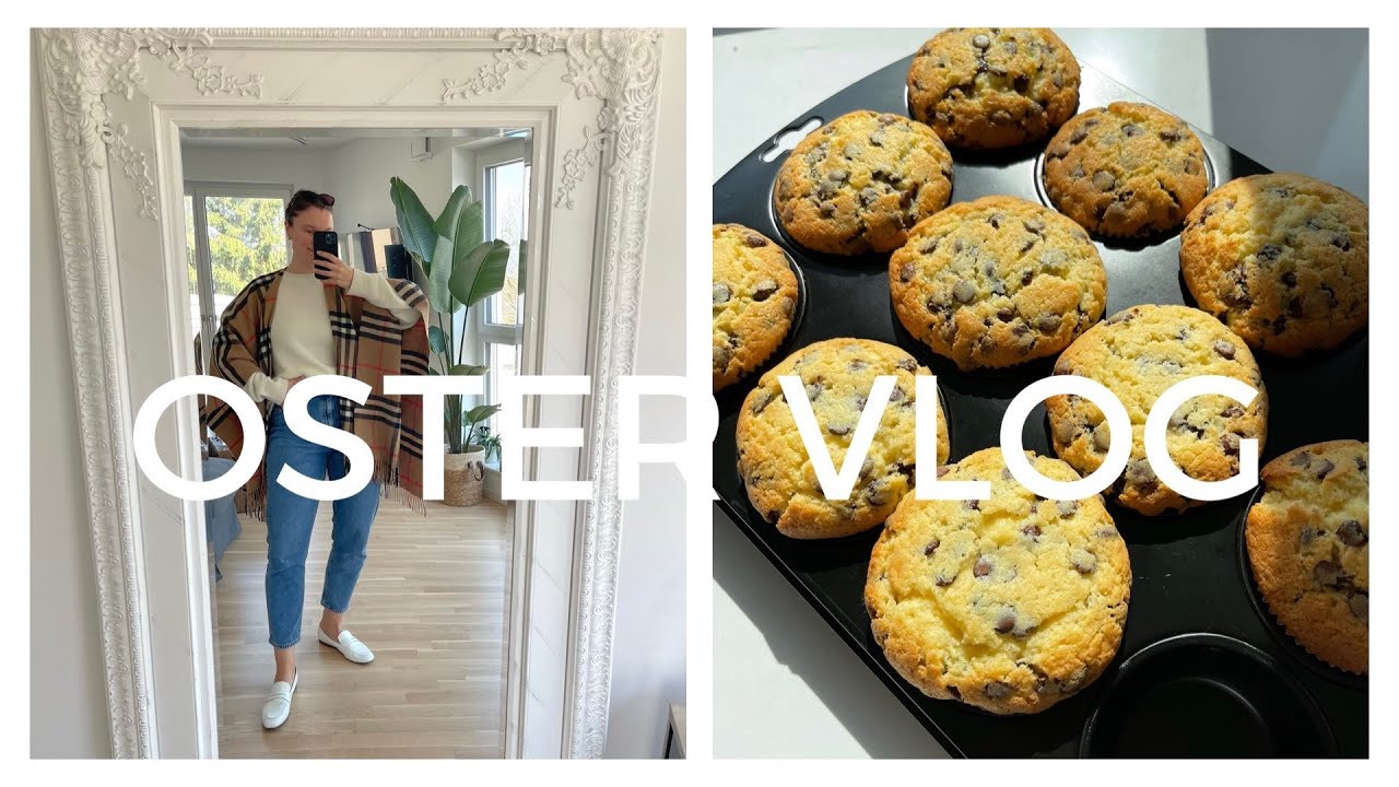 OSTER VLOG | OSTEREIERSUCHE, FAMILY & SCHOKO MUFFINS - YouTube