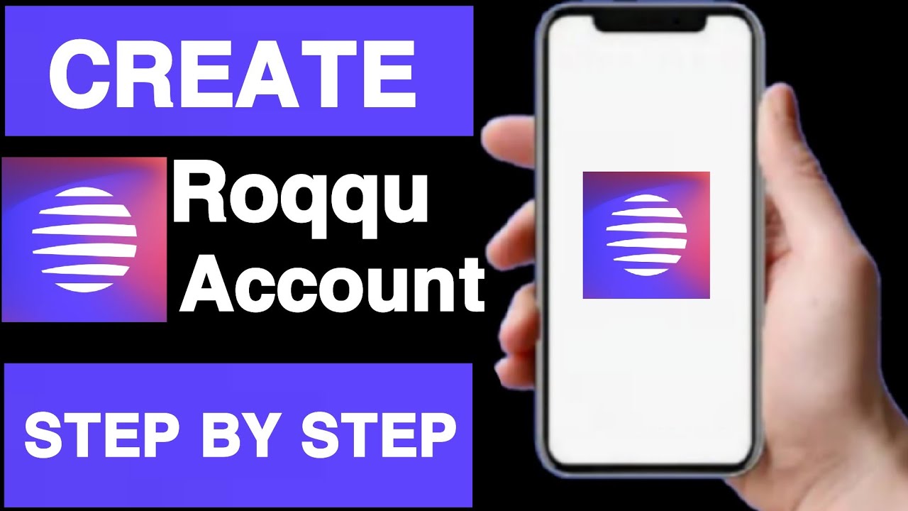 How to create roqqu account||Roqqu account create||Sign up roqqu ...