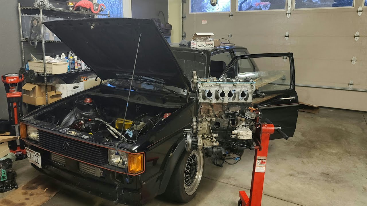 ABA turbo MK1 GTI build update - YouTube