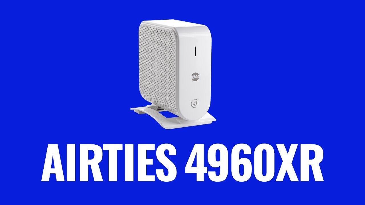 Waoo router installation Airties 4960XR - YouTube