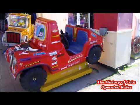 2010s Falgas Coin Operated Car Kiddie Ride - Trans Dakar II