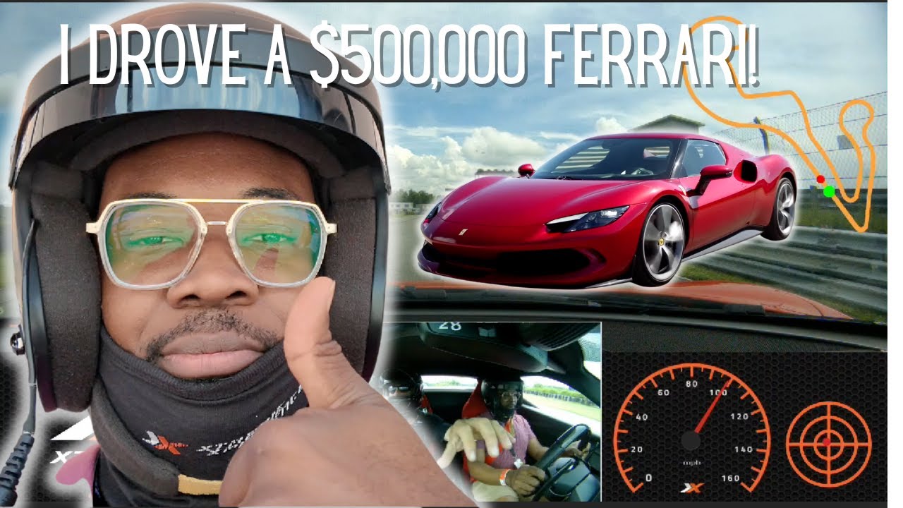 I got to drive a $500k FERRARI 296 GTB on a Racetrack! - YouTube