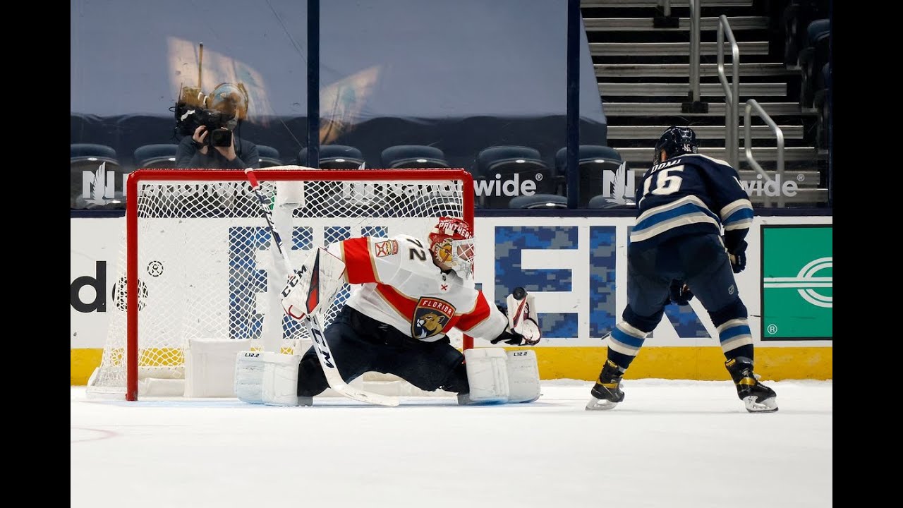 Reviewing Blue Jackets vs Panthers Easter Sunday Game - YouTube