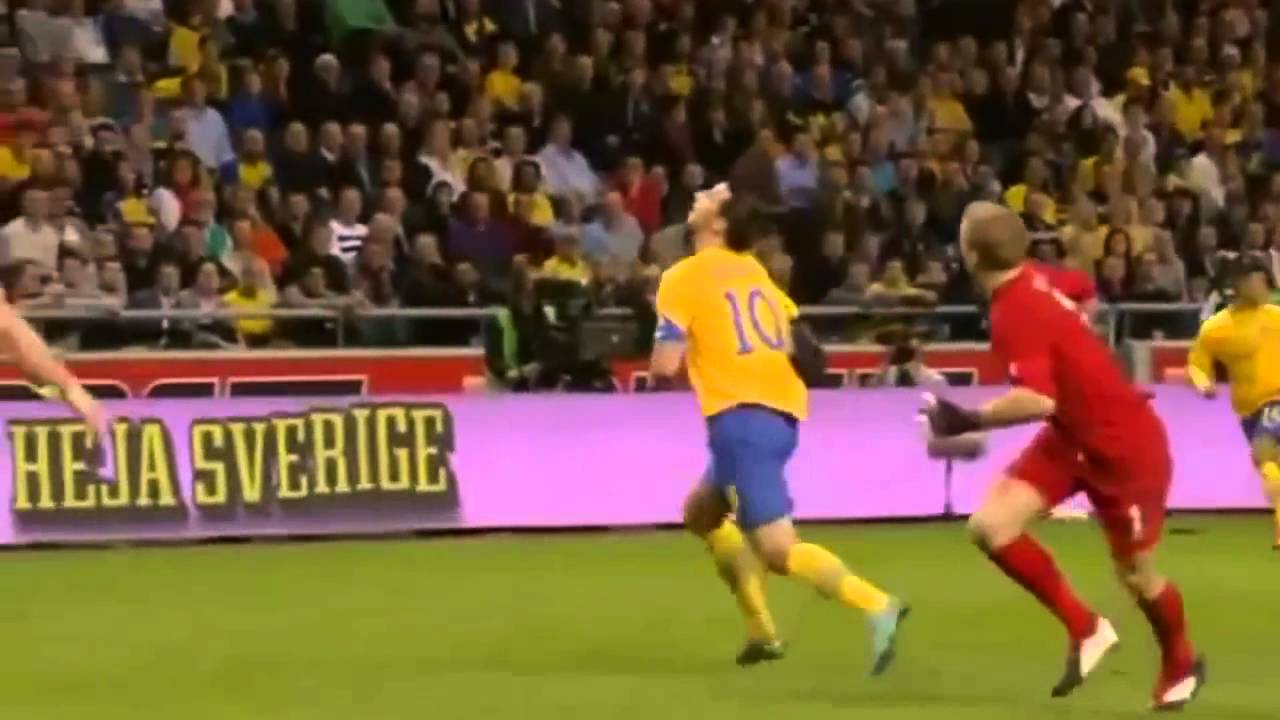 Golazo de Zlatan Ibrahimovic de Chilena Suecia 4 2 Inglaterra Mejor Gol ...