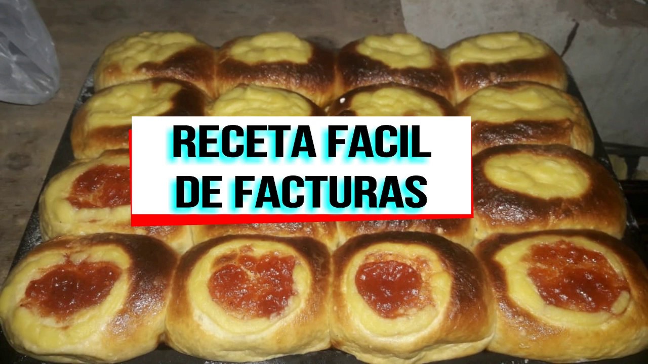 Receta Fácil de Facturas Caseras - Nonaro Cocina - YouTube
