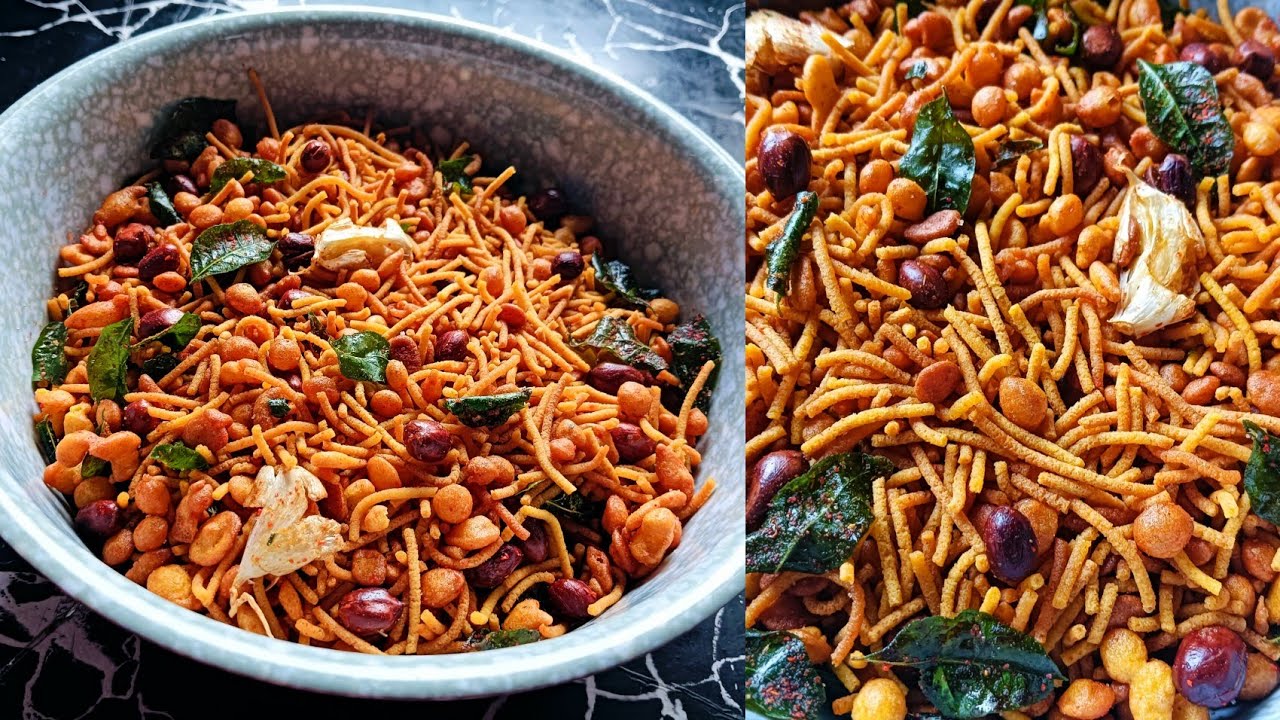 Mixture Recipe | South Indian Spicy Mixture Recipe | Kerala Spicy ...