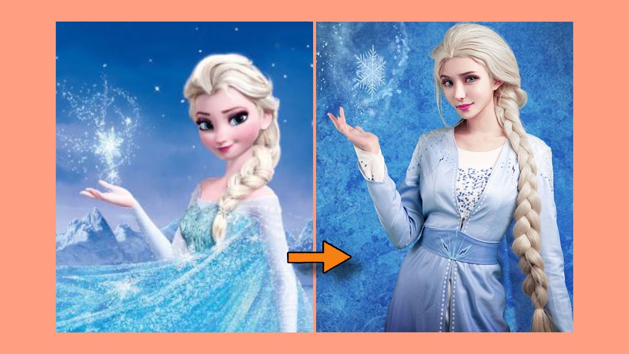 FROZEN 2 characters in real life - YouTube