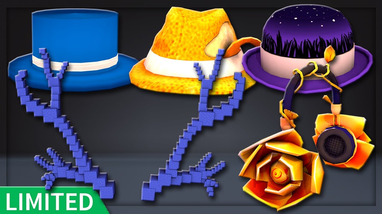 5 Novos itens Limitados no Roblox - Limited - YouTube