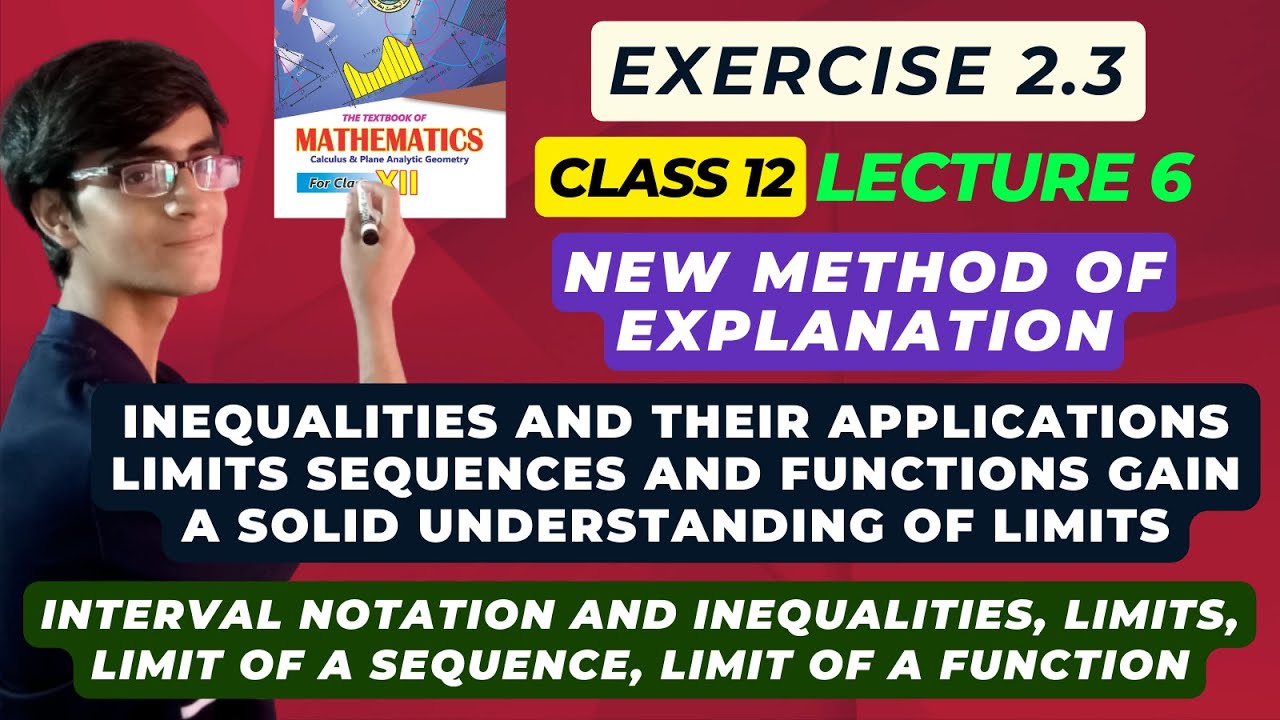 Second Year New Math Book || Exercise 2.3 || Intro to Limits #limits # ...