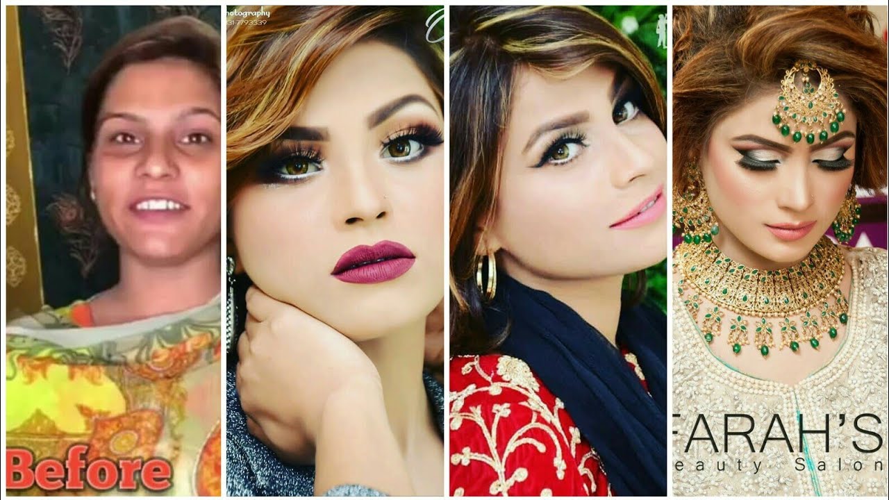 Famous tiktoker naila jutt makeover and bridal photoshoot - YouTube