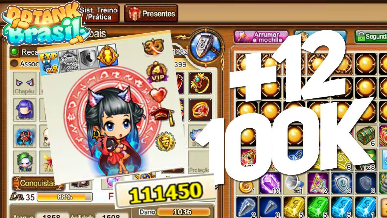 DDTANK BRASIL - +12 E 100K DE FC !!! - YouTube