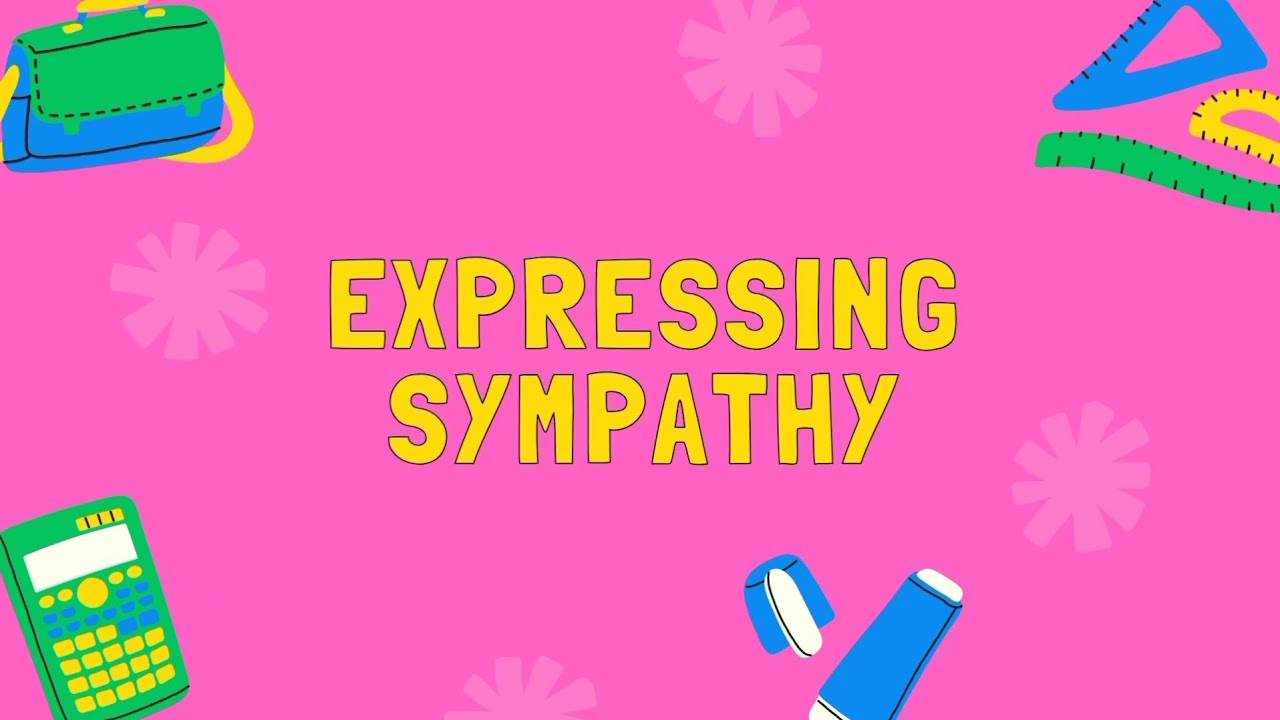 UBSI_ENGLISH CONVERSATION 2_SHORT VIDEO ABOUT EXPRESSING SYMPATHY - YouTube
