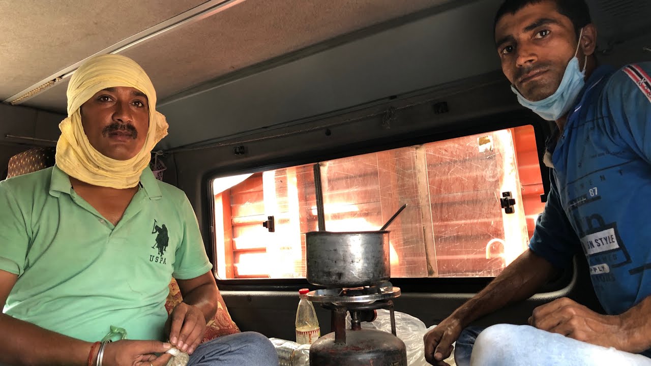 THE REAL HEROES OF LOCKDOWN IN INDIA || LIFE OF INDIAN TRUCK DRIVERS IN ...