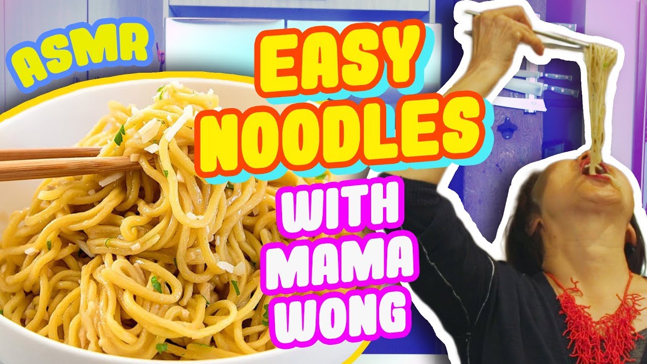 HOW TO MAKE EZ Noodles with Mama Wong | ASMR Cooking | Feast of Fiction ...