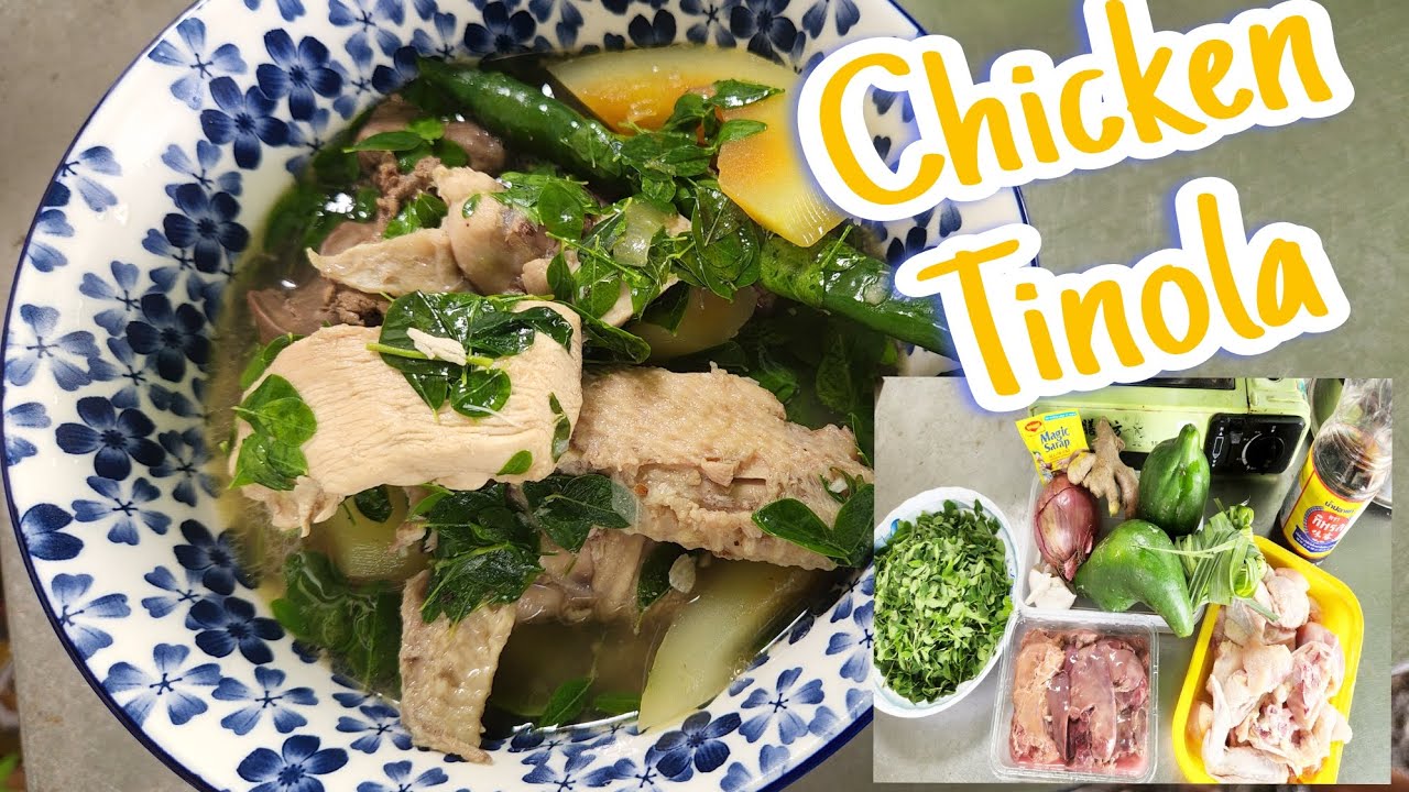 CLASSIC CHICKEN TINOLA RECOMMENDED FOR COLD REMEDY - YouTube