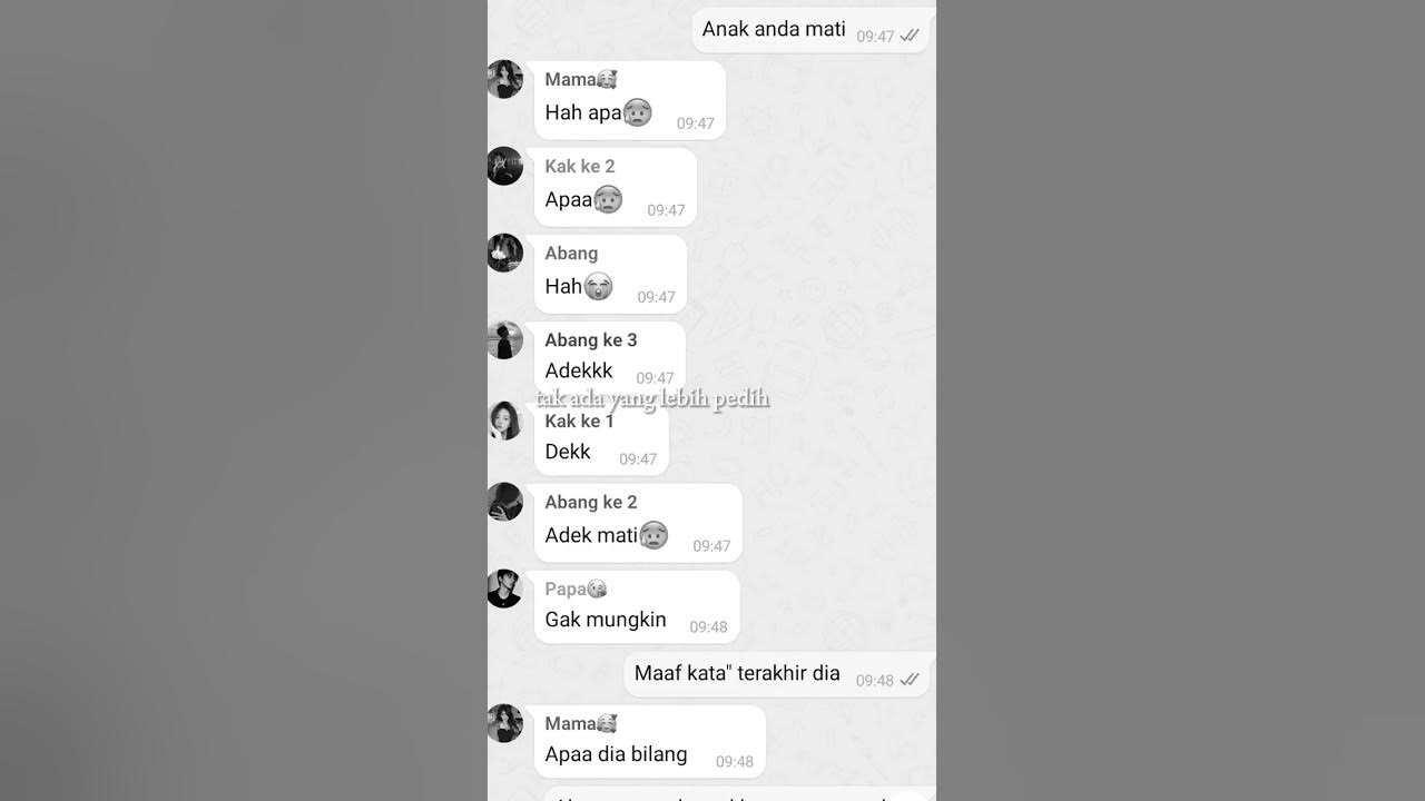 Pov: abang sama kk lu mau lu mati - YouTube