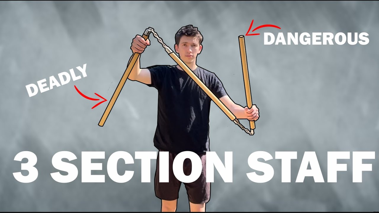 I Learned to use a 3 Section Staff - YouTube