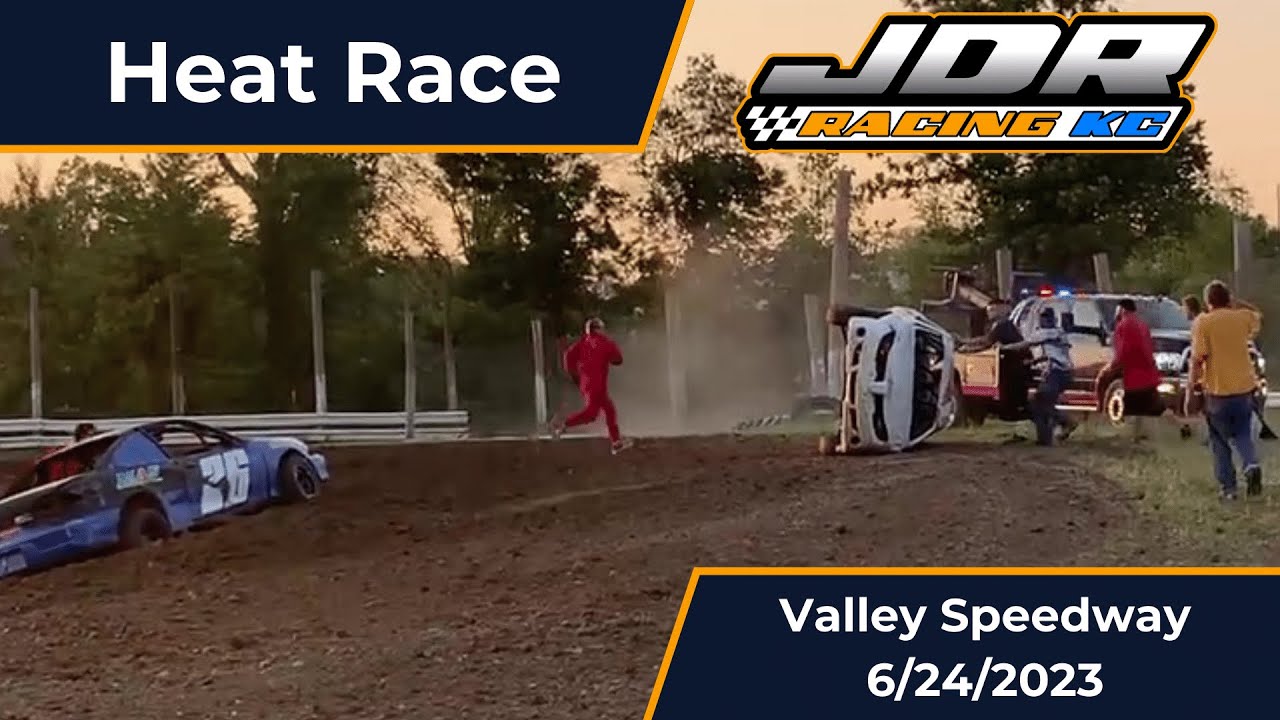 Valley Speedway Heat Race 6/24/2023 - YouTube