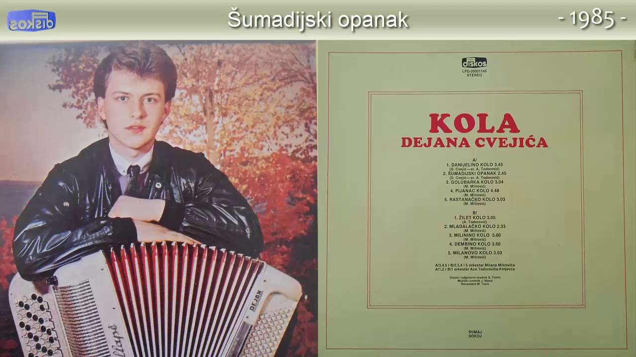 Dejan Cvejic - Sumadijski opanak - (Audio 1985) - YouTube