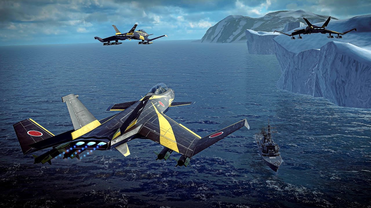 Modern Warships: F-90 New Japanese Strike Fighter | Total Damage Test ...