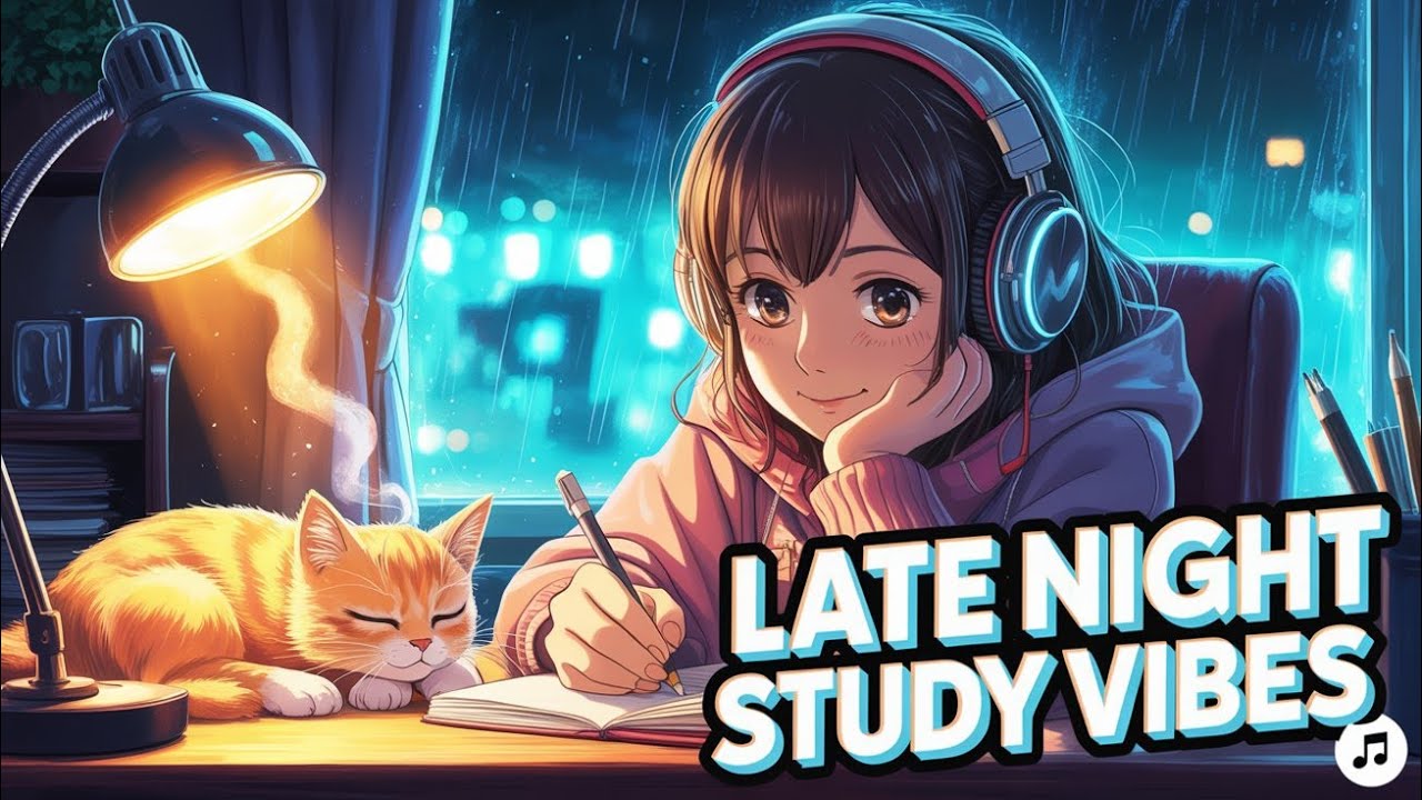 Late Night Study Vibes ️ Heart Touching Hindi Lofi for Broken Hearts ...