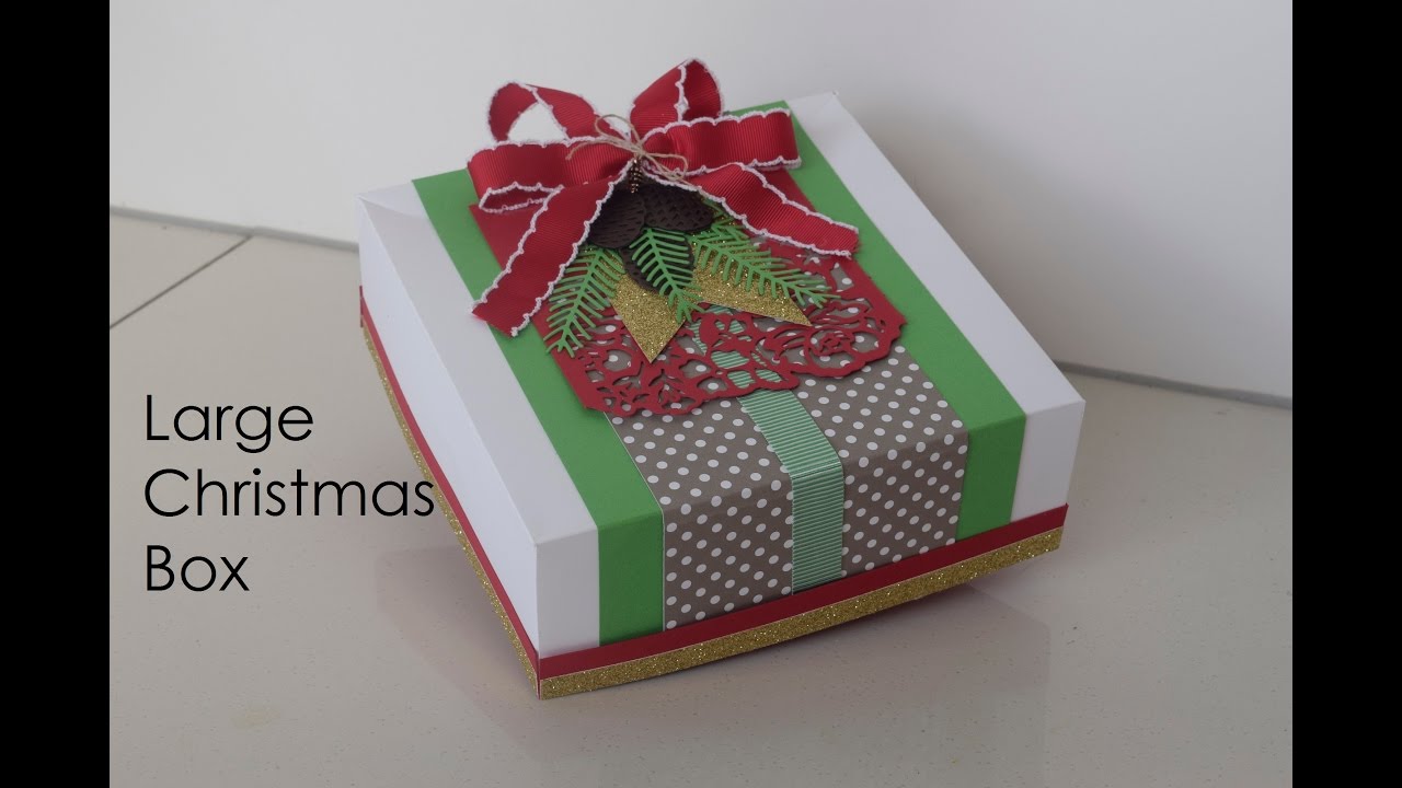 Large Christmas Box - YouTube