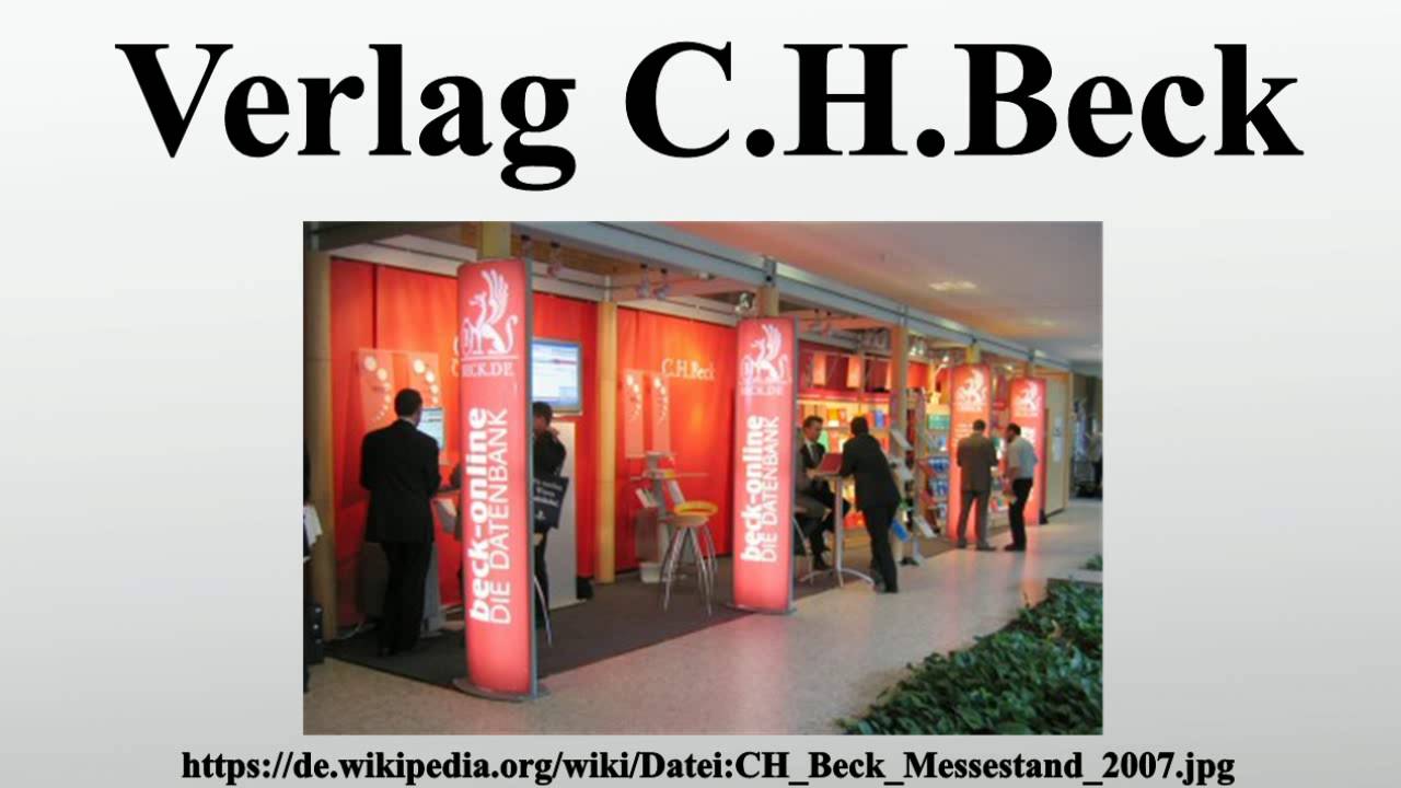 Verlag C.H.Beck - YouTube