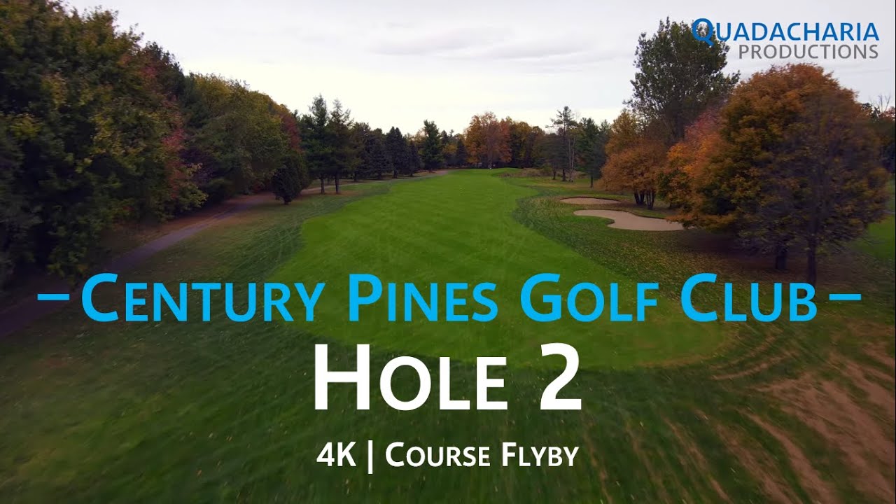 Hole 2 flyover, Century Pines Golf Club - Troy, Ontario 🇨🇦 | 4K drone ...