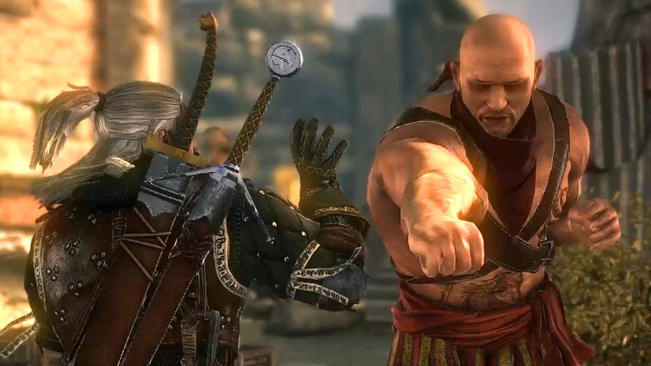 Mighty Numa: Geralt and Dope Armwrestling in Loc Muinne (Witcher 2 ...