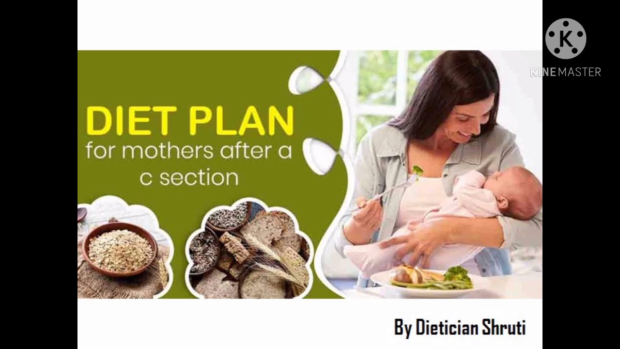 #Diet plan after Cesarean delivery #Diet post C-Section - YouTube
