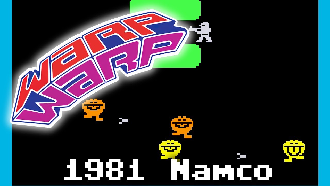 Warp Warp - 1981 - Namco #warpwarp #namco #arcade #arcadegame # ...