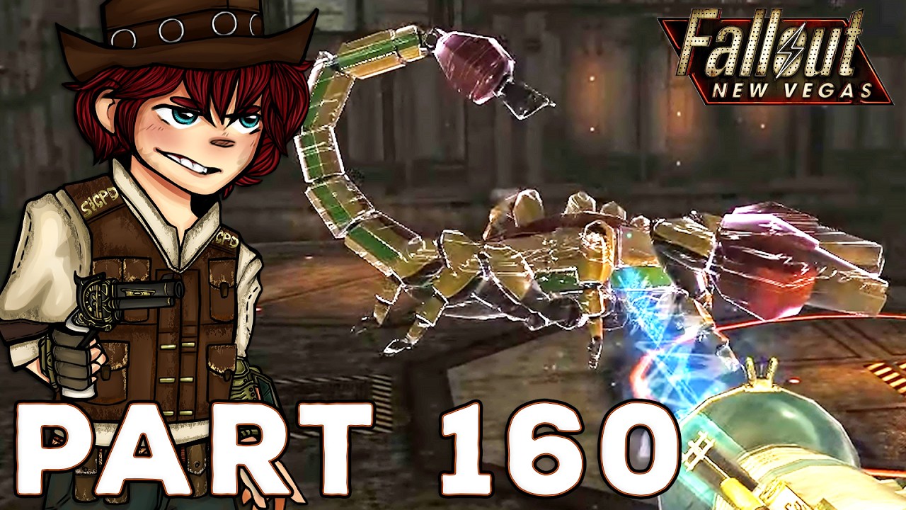 IT'S A GIANT ROBO-SCORPION! - FALLOUT NEW VEGAS MODDED Let's Play ...