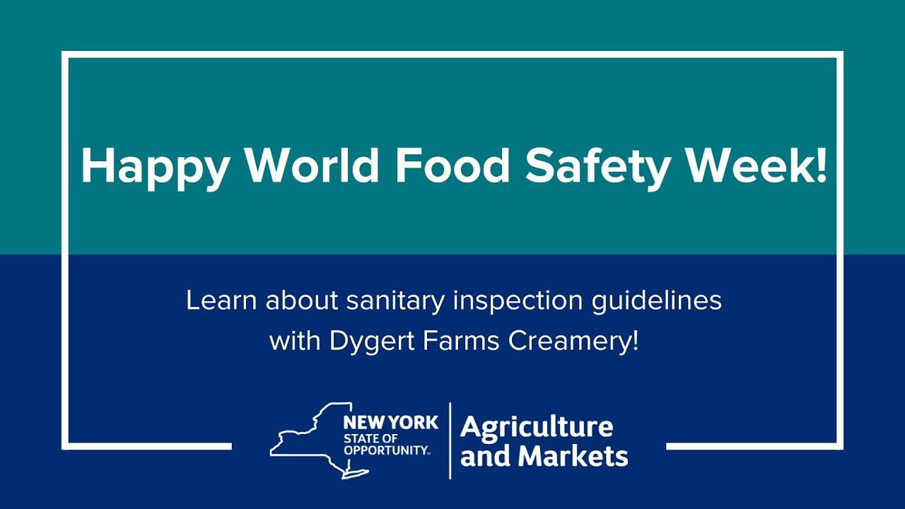 Celebrate World Food Safety Week with Dygert Farms Creamery - YouTube