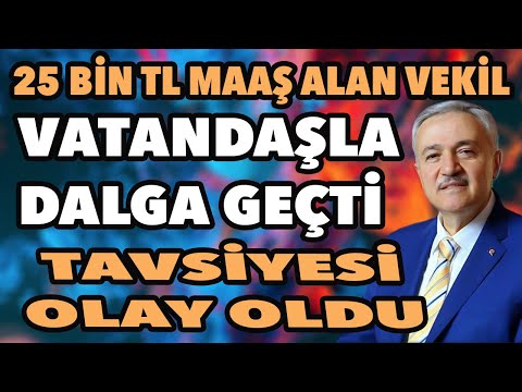 25 Bin TL maaş alan AKP'li vekil vatandaşla dalga geçti! Sosyal medyadan tepki yağdı!