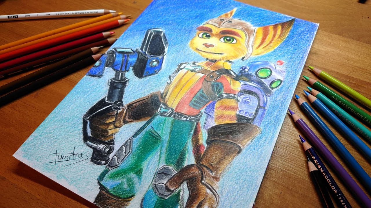 Ratchet And Clank Pencil Drawing 10 Ratchet & Clank Ideas | Ratchet,