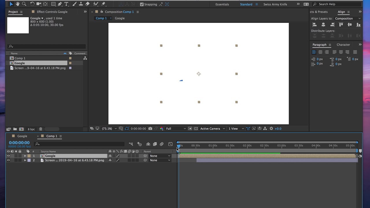 2. How After Effects Interface Works - YouTube