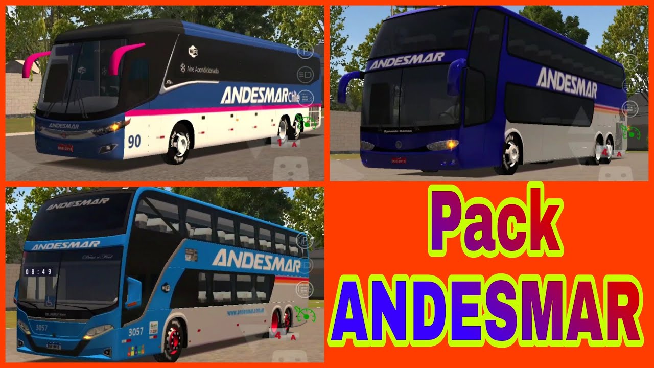 WBDS SKIN ANDESMAR 2021/ PACK BUSES - YouTube