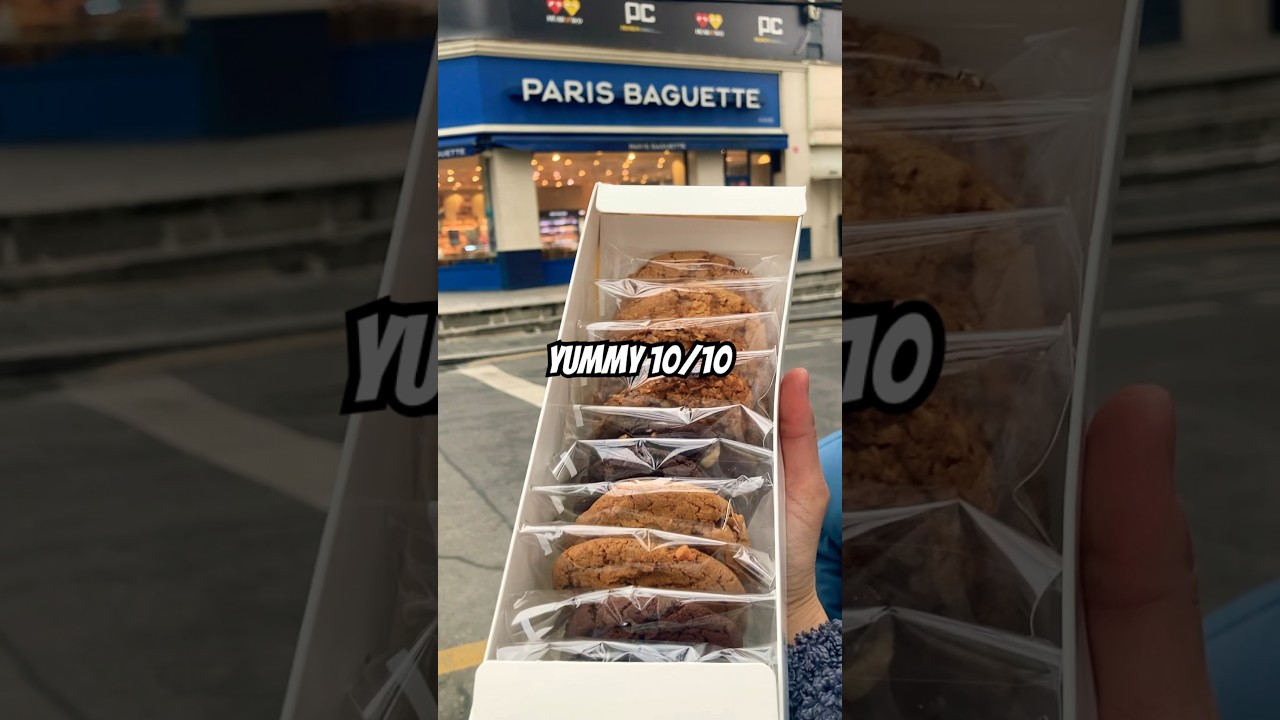Paris baguette cookies,we love sweets 🍫 🍪🍩🫶🏻#lifeinseoul #seoulkorea # ...
