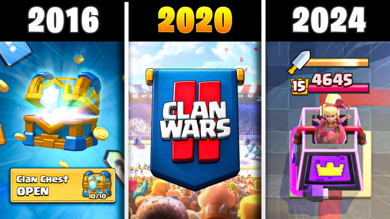 The Best Update of Every Year in Clash Royale History - YouTube