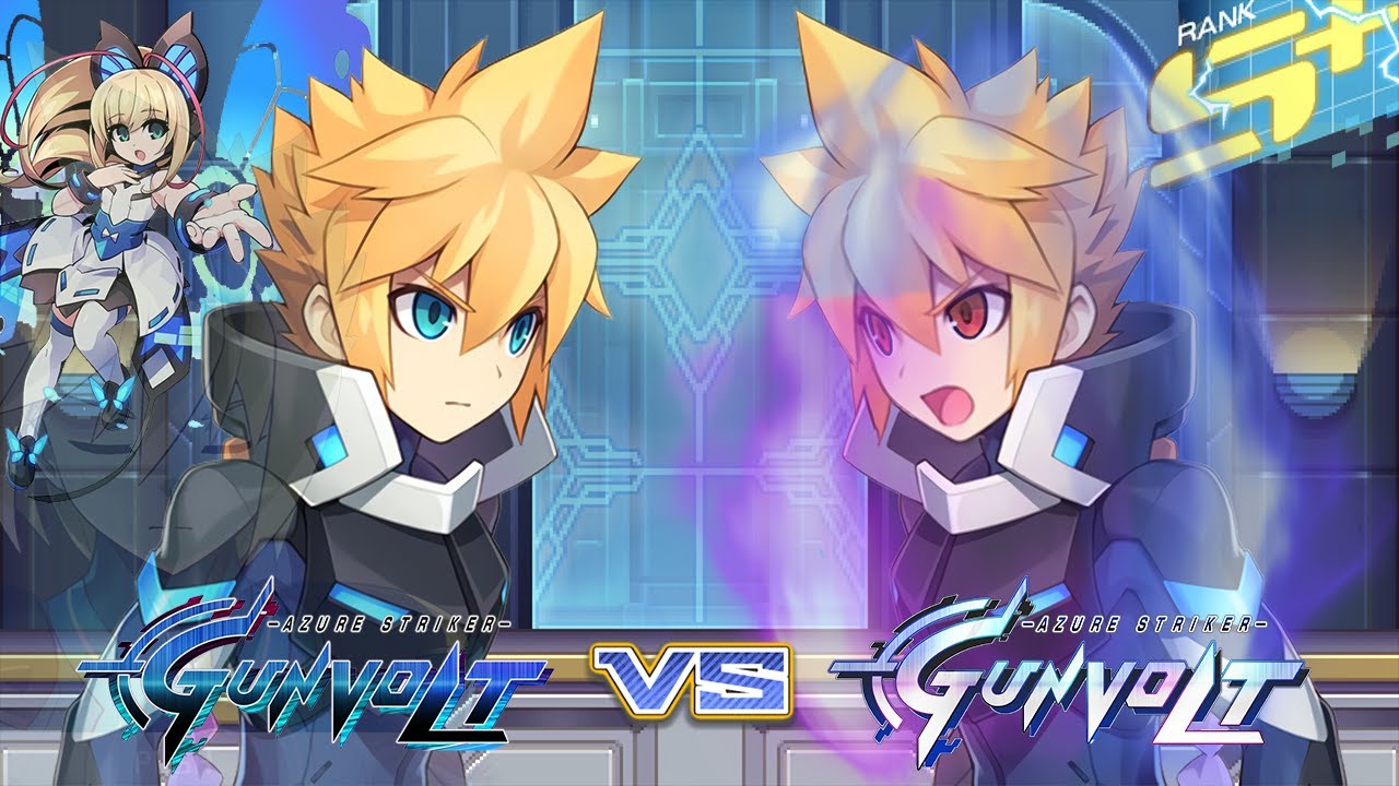 Azure Striker Gunvolt 2 - (100 Subscribers Special) Gunvolt VS EX ...