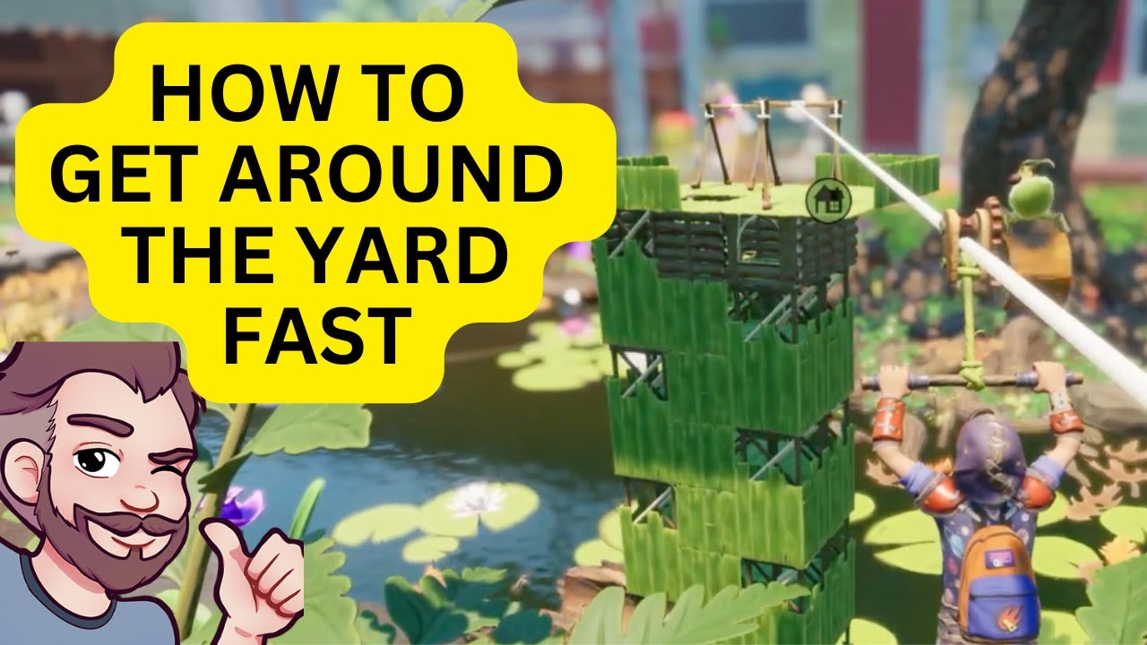How To Get Around the Yard Quickly in Grounded - YouTube