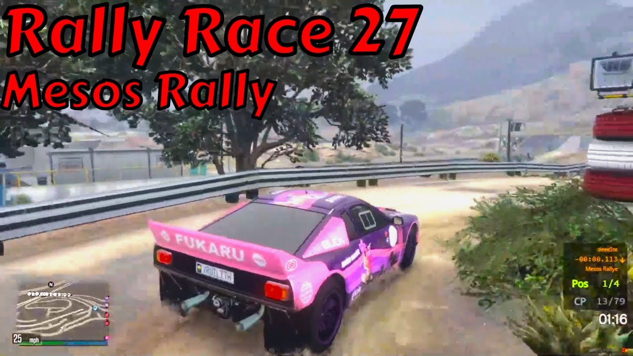 Rally Race №27: Mesos Rally - GTA FiveM PH - YouTube